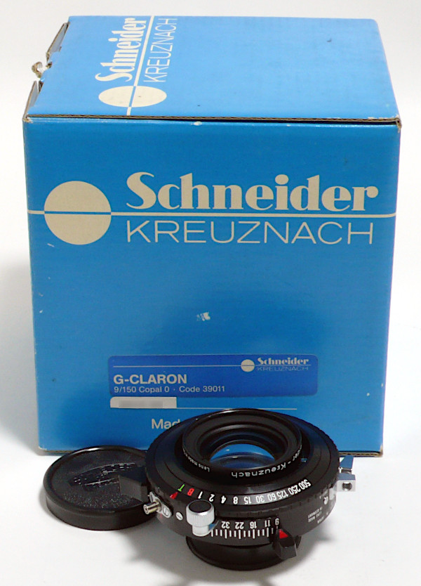 Schneider G-CLARON 150/9 /OSカメラサ－ビス